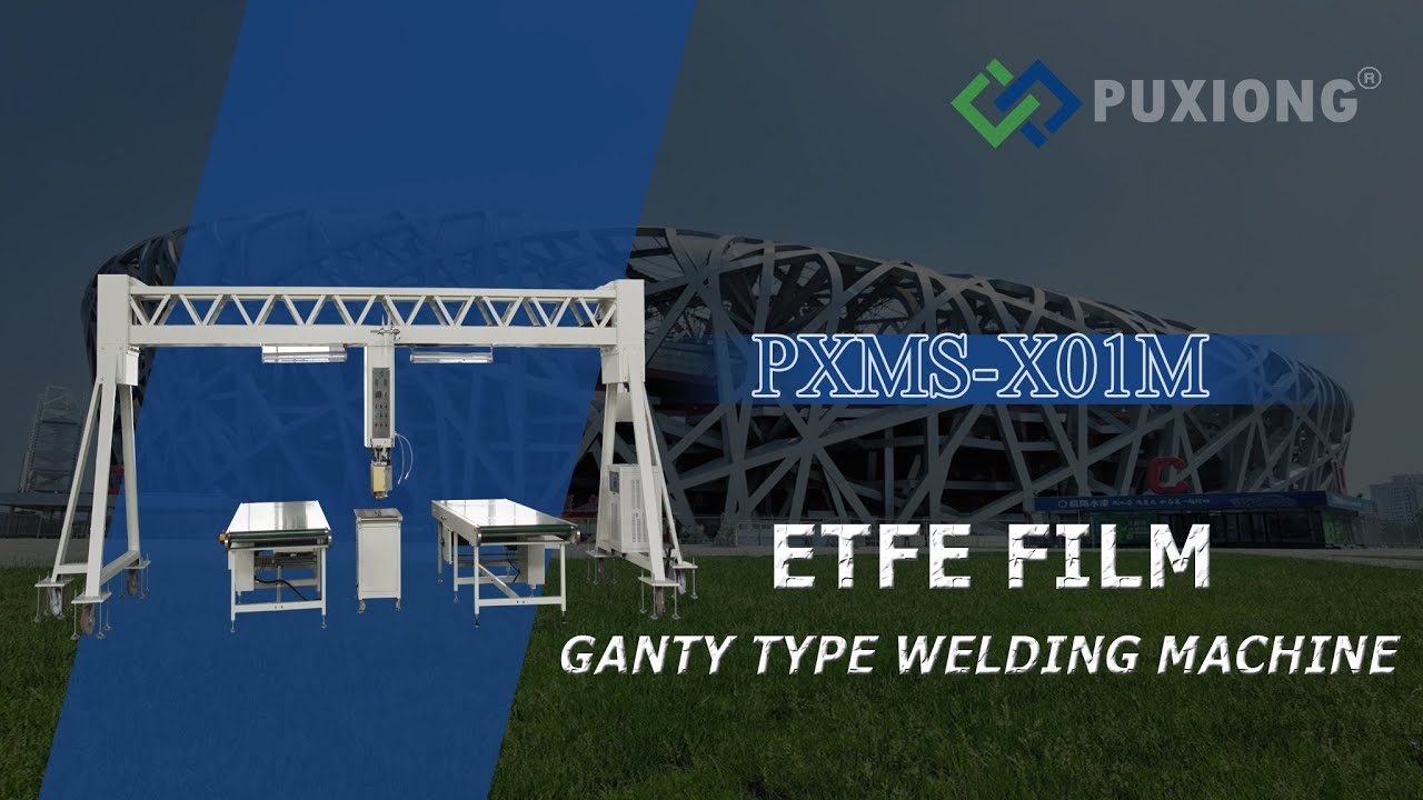 Gantry Type ETFE Welding Machine ( PXMS-X01M ) - YouTube