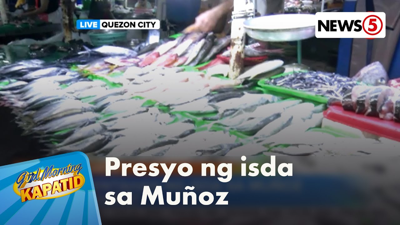 LARGA: Bentahan ng isda sa Muñoz Market - YouTube