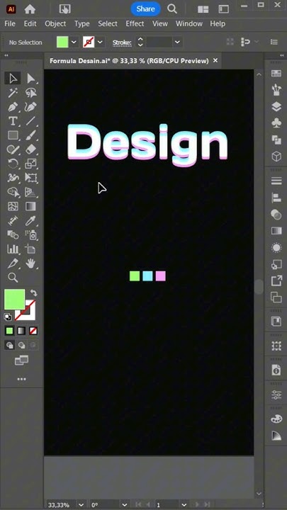 adobe illustrator tutorials - text effect #adobeillustrator # ...