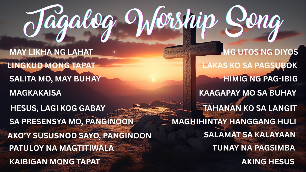 TAGALOG WORSHIP SONG | AWITING PAPURI WITH LYRICS - YouTube