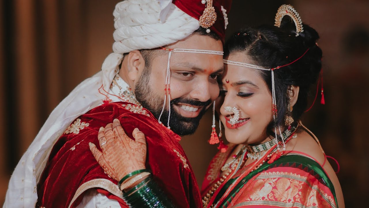 KSHITIJA WEDS MANTAN TRADITIONAL HIGHLIGT VIDEO / MAHARSHTRIAN WEDDING ...