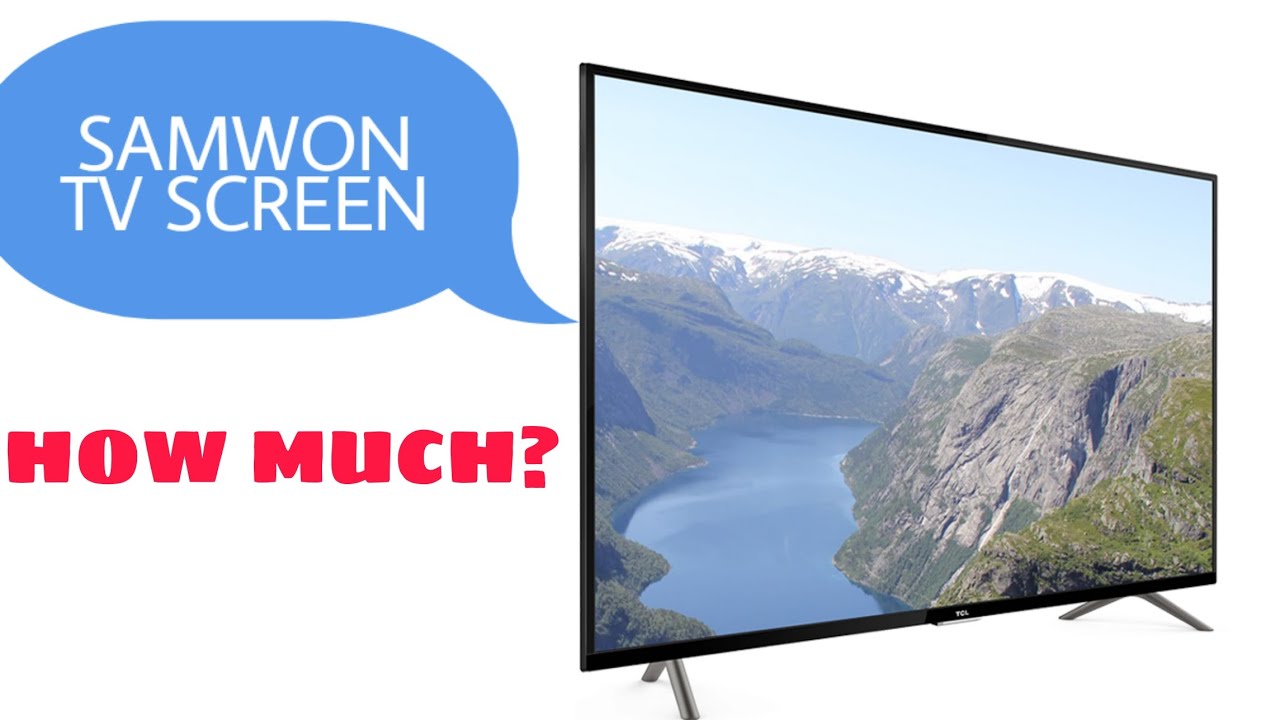 SAMWON TV SCREEN I HOW MUCH? MAGKANO? PRICE CANVASS I Window shop l ...