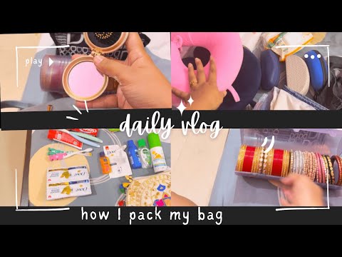 What’s in my bag | How I pack my bag | travel bag | Packing tips - YouTube