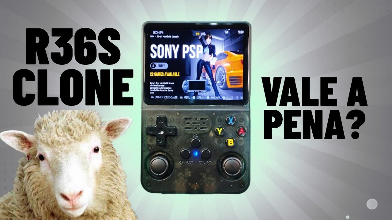 O R36S Clone da Shopee Vale a Pena? - YouTube
