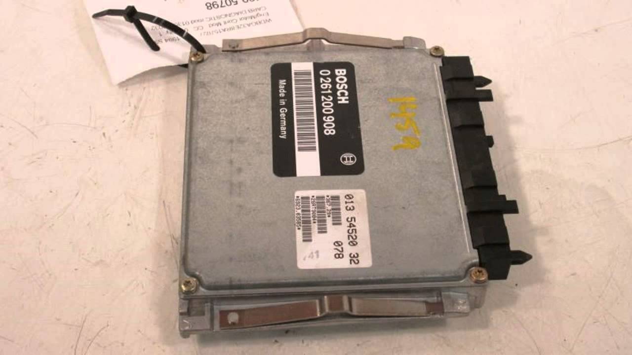 1994 Mercedes S320 Engine ECU Control module / computer CARB DIAGNOSTIC ...