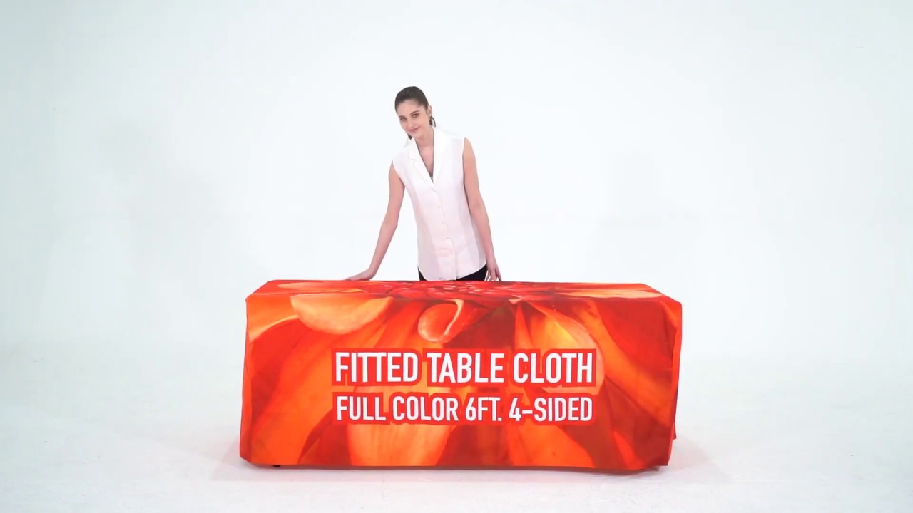 Fitted tablecloth Setup - YouTube