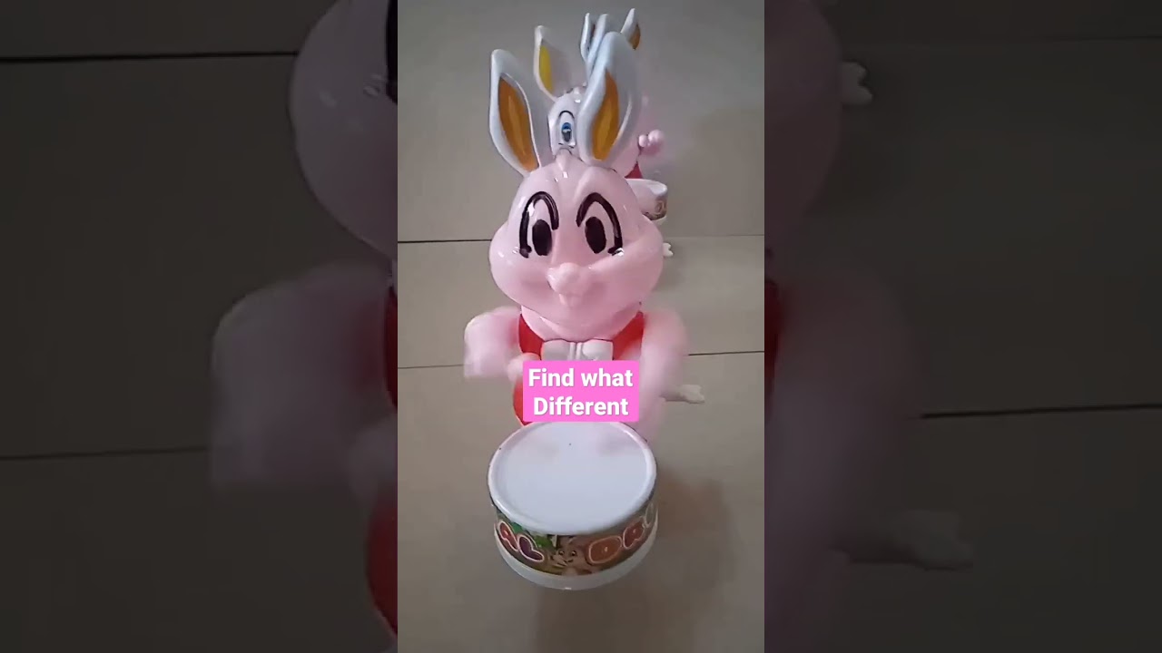 Cute Rabbits Marching Drum - YouTube