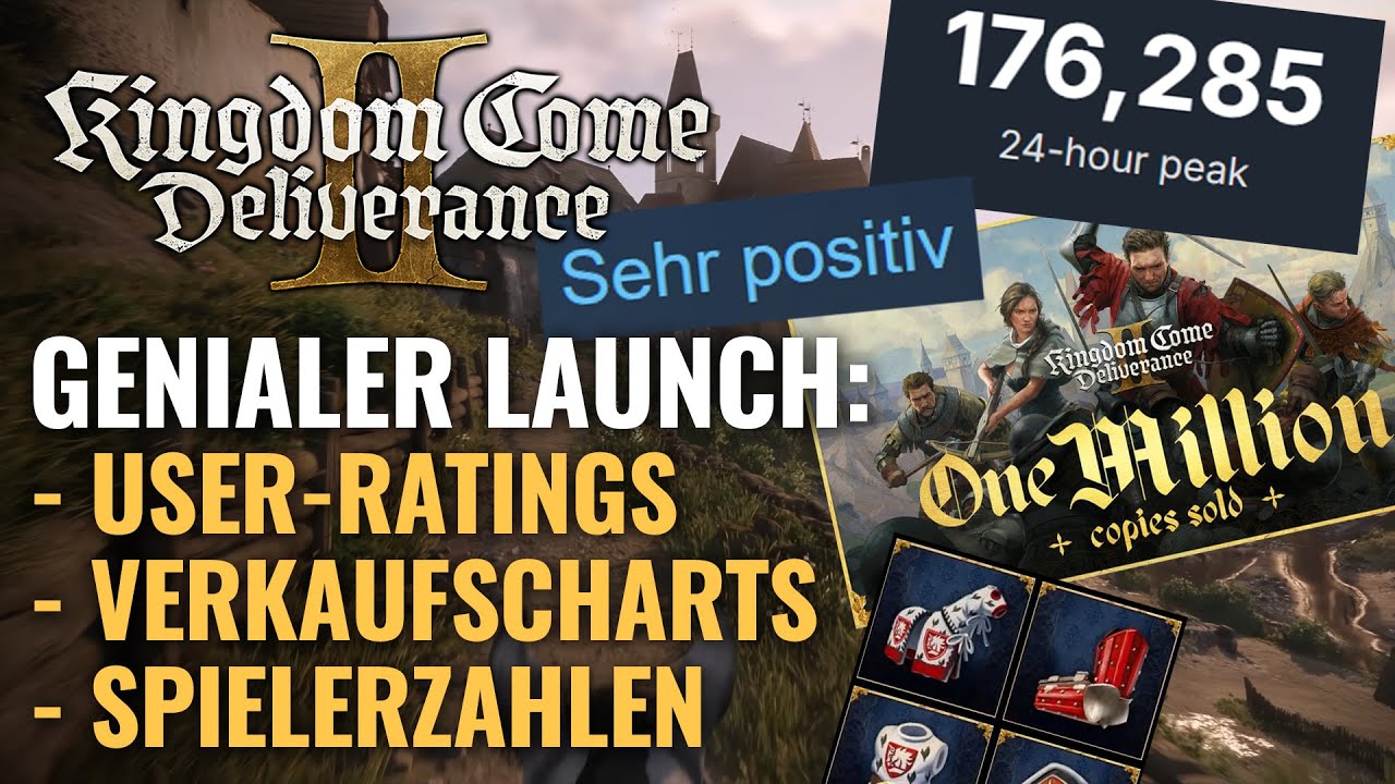 HAMMER START für KCD 2: Sales, Ratings, Charts (+Bonus-Rüstung) Kingdom ...