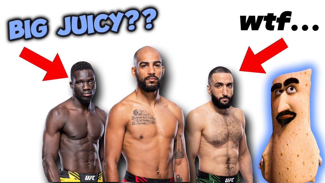 The BEST (and worst) UFC Fighter Nicknames... - YouTube