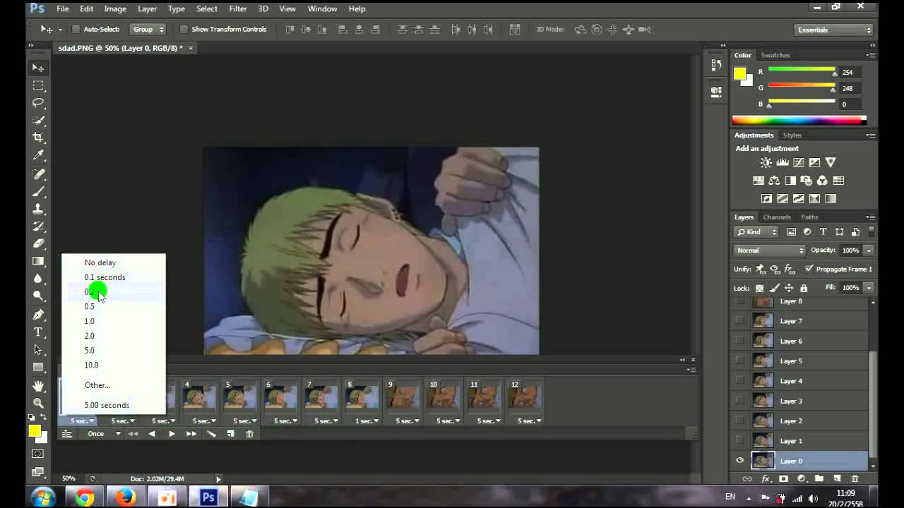Photoshop Cs6 สอนทำ Animation - YouTube