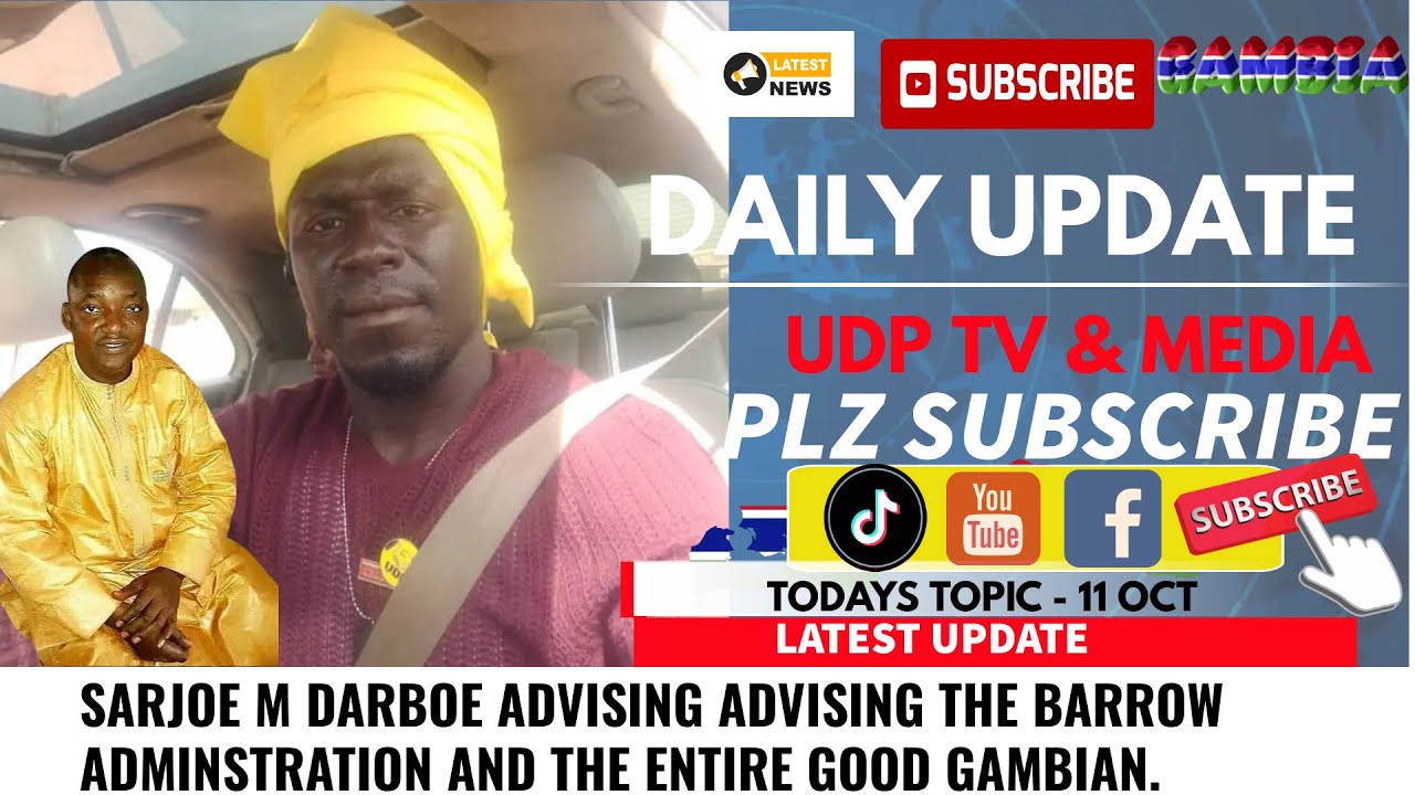 SARJOE M DARBOE ADVISING ADVISING THE BARROW ADMINSTRATION AND THE ...