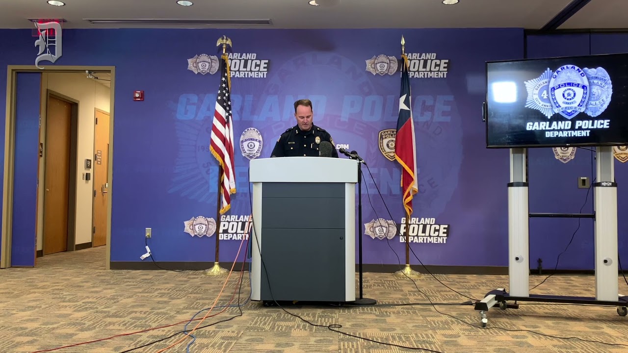 Garland triple murder- Garland Police Chief Jeff Bryan - YouTube