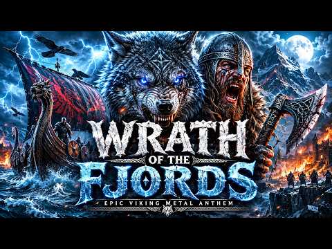 Wrath of the Fjords ⚔️ Epic Viking Metal Battle Anthem Official Video 4K