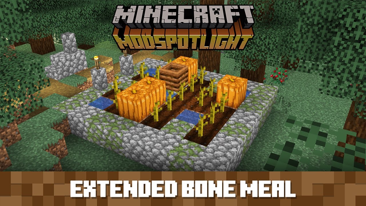 Extended Bone Meal | 1.16.5 Mod Spotlight - YouTube
