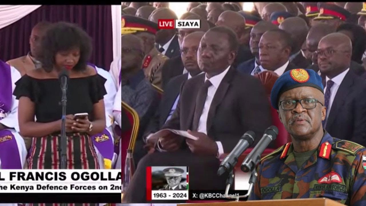 LISTEN TO CHARLINE RUTO POWERFULA REMARKS INFRONT OF HIS FATHER RUTO AT ...