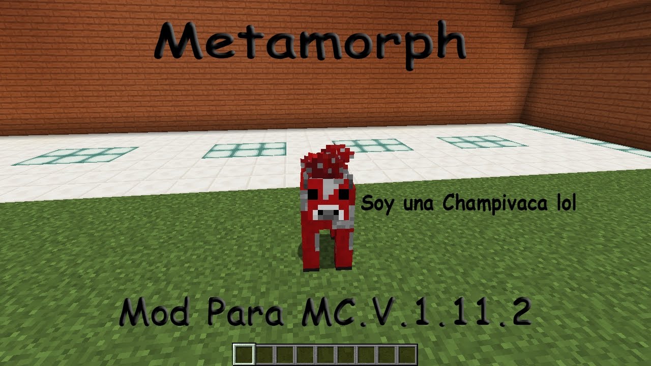 Metamorph Mod Para Minecraft 1.11.2 " Soy un Soporte de Armadura WTF" - YouTube