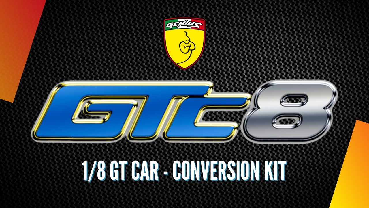 [NEW TRAILER] Genius GTC8 - 1/8 Scale GT Car - Conversion Kit - YouTube