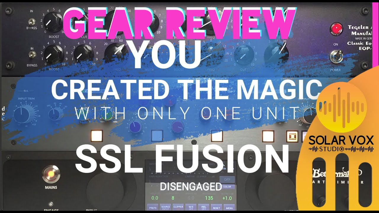 Secrets Of SSL Fusion. All The Colors In A Single Unit ! - YouTube