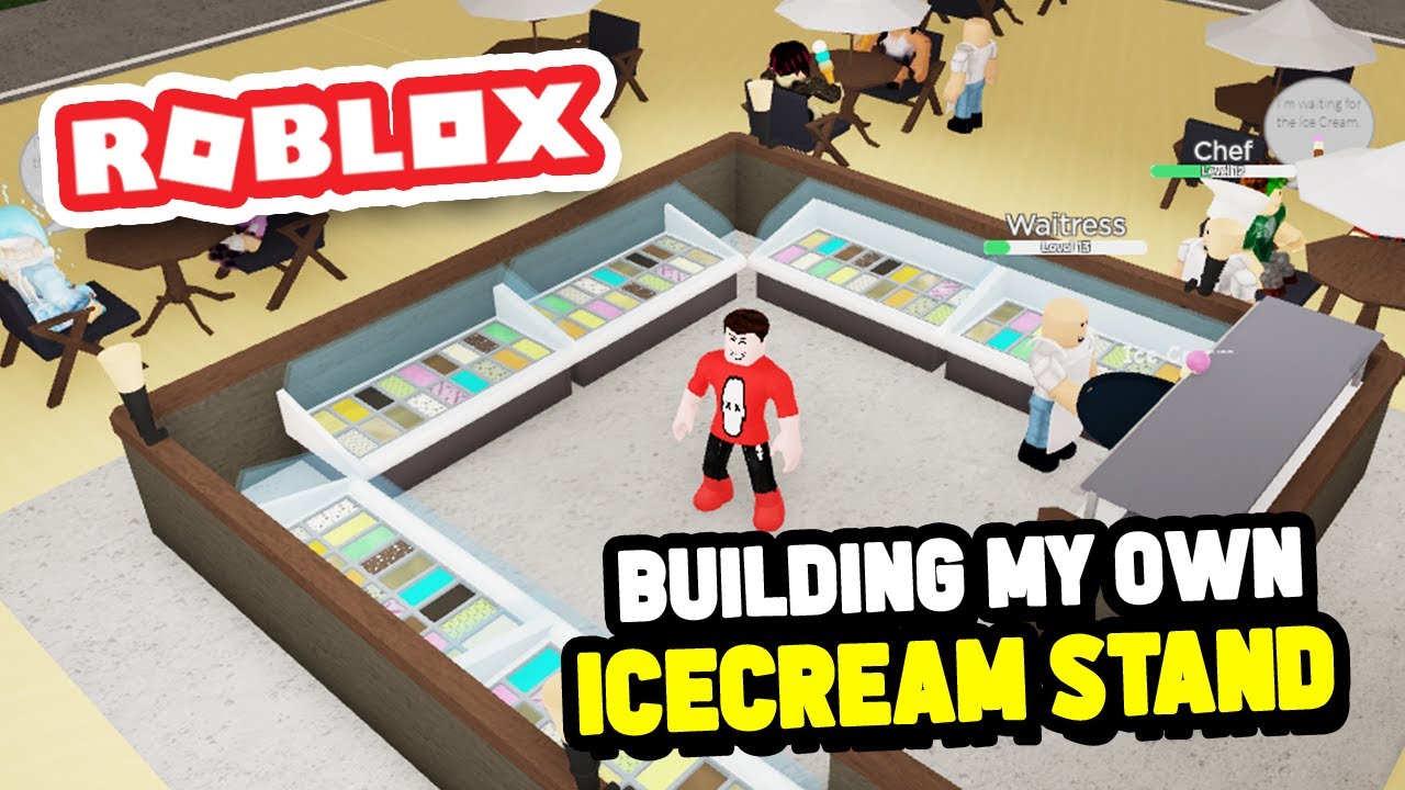 Building A Ice Cream Stand In Restaurant Tycoon 2 Ice Cream Update