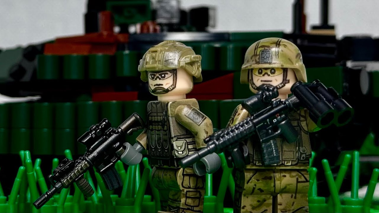 Brickmania US Army Soldier V3 and NZ Army Infantry - YouTube