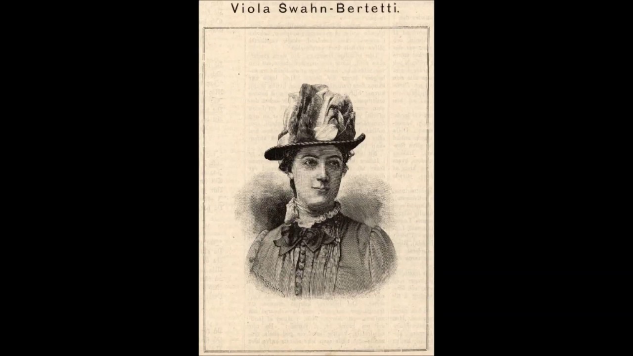 Viola Swahn-Bertetti sings a fragment from the Opera Mignon - YouTube