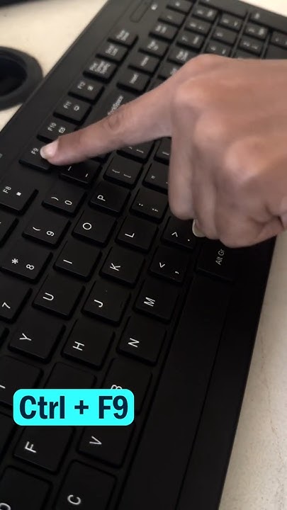 🔥 Excel Shortcut: Minimize Workbook with Ctrl + F9! 🚀 #Shorts - YouTube