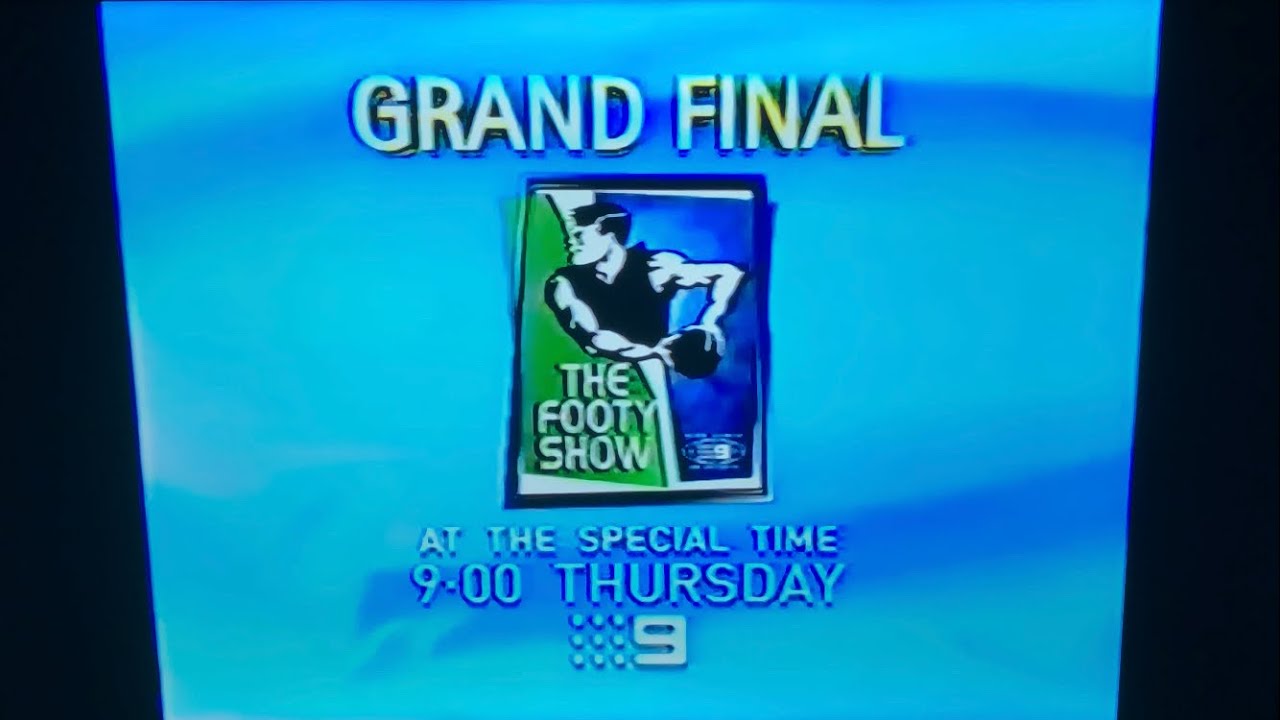 Channel Nine AFL Footy Show Grand Final 2003 Promo - YouTube