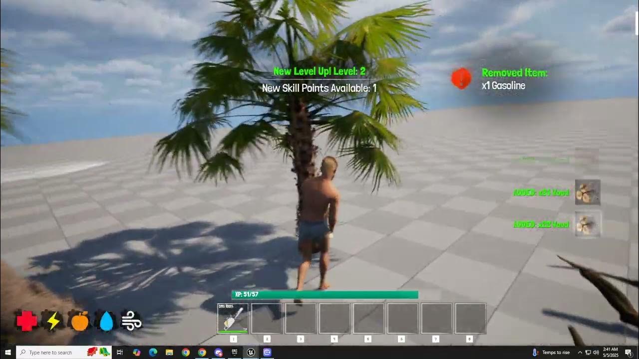 UE5 Devlog 7 Survival Game, Jackhammer & Chainsaw - YouTube