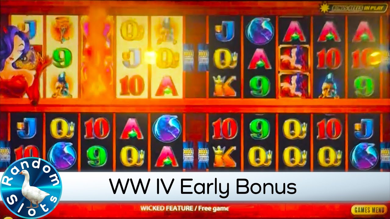 Wicked Winnings IV Slot Machine Early Bonus - YouTube