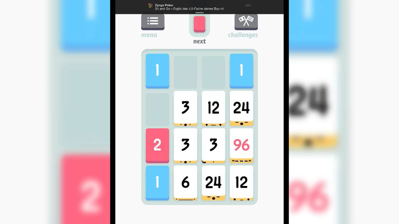 Threes! | App Gameplay #3 iOS/Android - YouTube