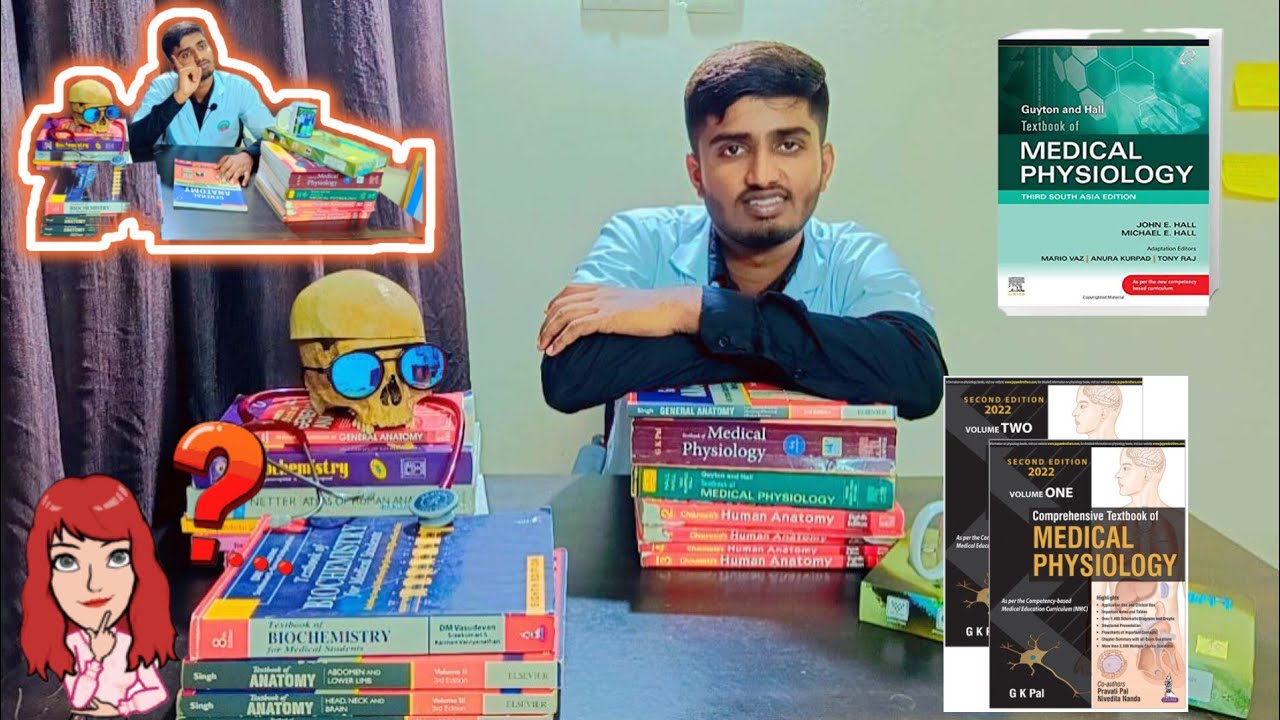 Books For First Year MBBS Physiology GK Pal Guyton first Year MBBS books-for-first-year-mbbs-physiology-gk-pal-guyton-first-year-mbbs