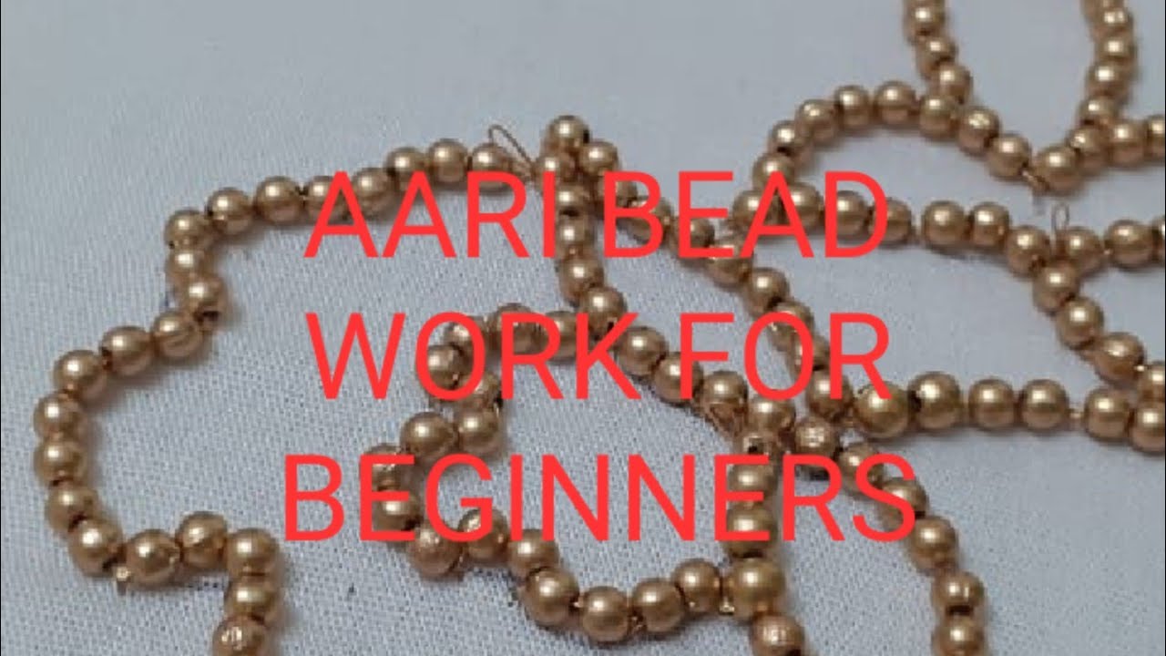 Simple bead work - YouTube