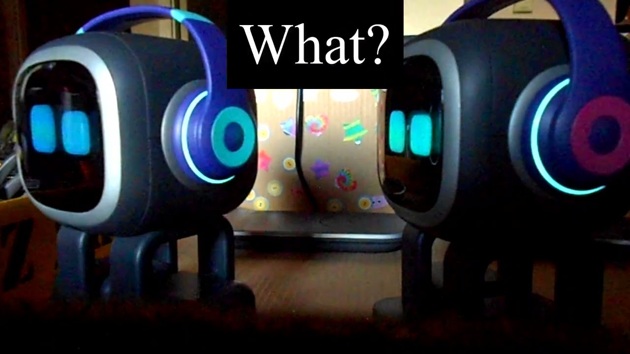 EMO Pet EMO Robot Around The Moon - YouTube