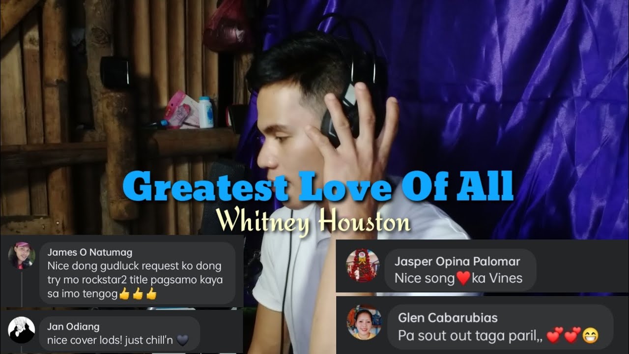 Greatest Love Of All ( Janell Opina) Whitney Houston - YouTube