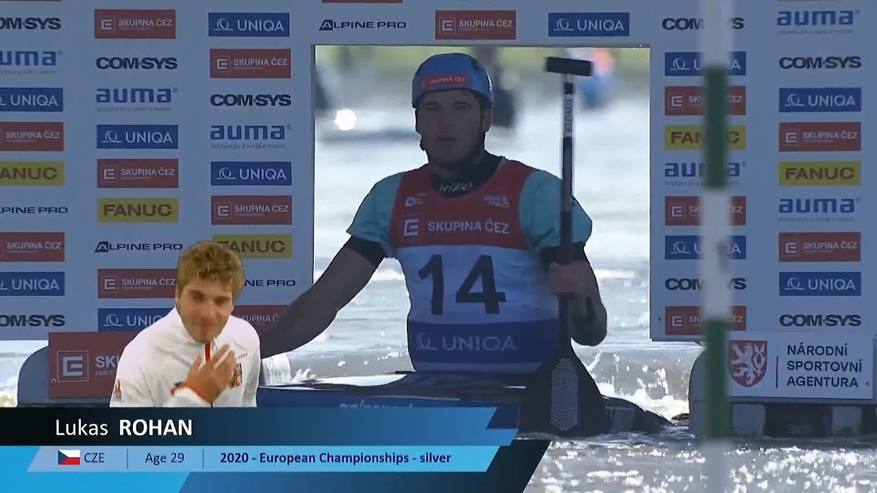 Lukas Rohan, CZE, Canoe Slalom Heats / 2024 ICF Canoe Slalom World Cup ...