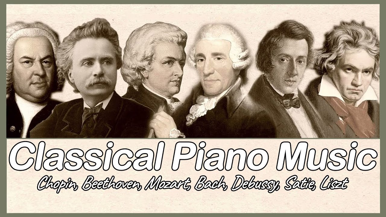 Chopin, Beethoven, Mozart, Bach, Debussy, Satie, Liszt 🎶 The Best ...