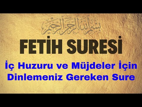 İç Huzuru ve Müjdeli Haber için  Dinlemeniz Gereken Dua/Sure🪻Fetih Suresi 48
