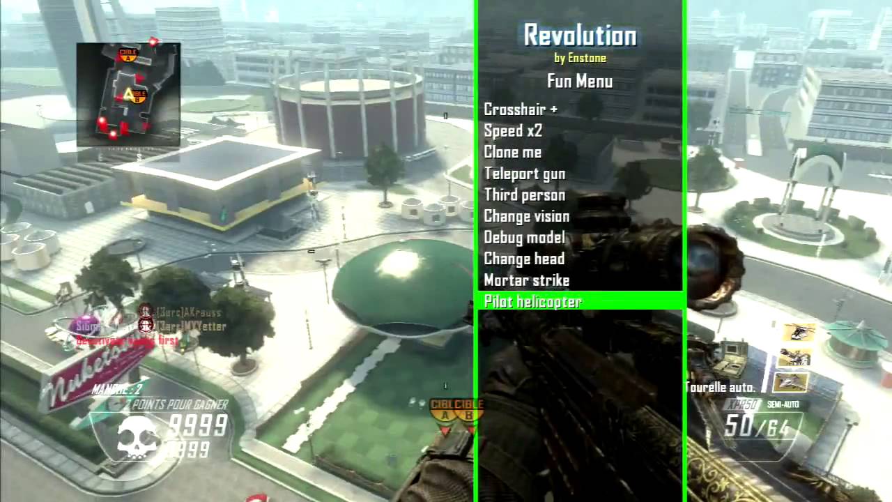 Mod Menu BO2 Menu Révolution !STG - YouTube