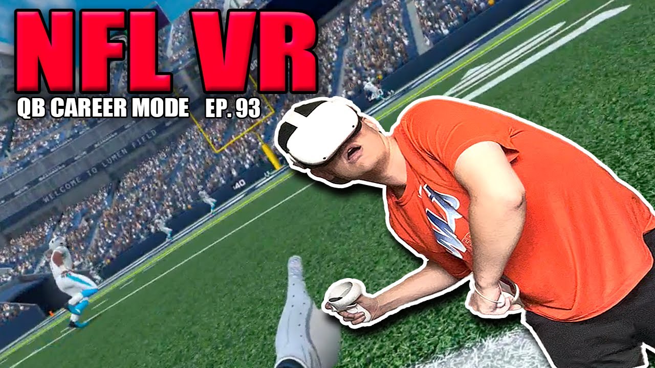 UNBELIEVABLE DIVING SIDEARM TOUCHDOWN | NFL Pro Era VR QB Career Mode ...