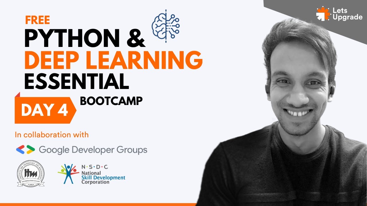 Day 4 | ANN with TenserFlow and Keras | Free Python & Deep Learning Essential Bootcamp (5 days ...