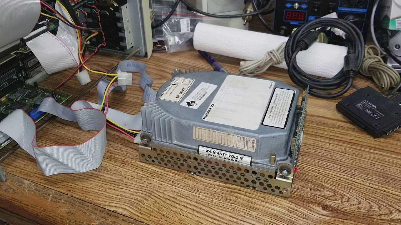 30mb CDC hard disk fail - YouTube