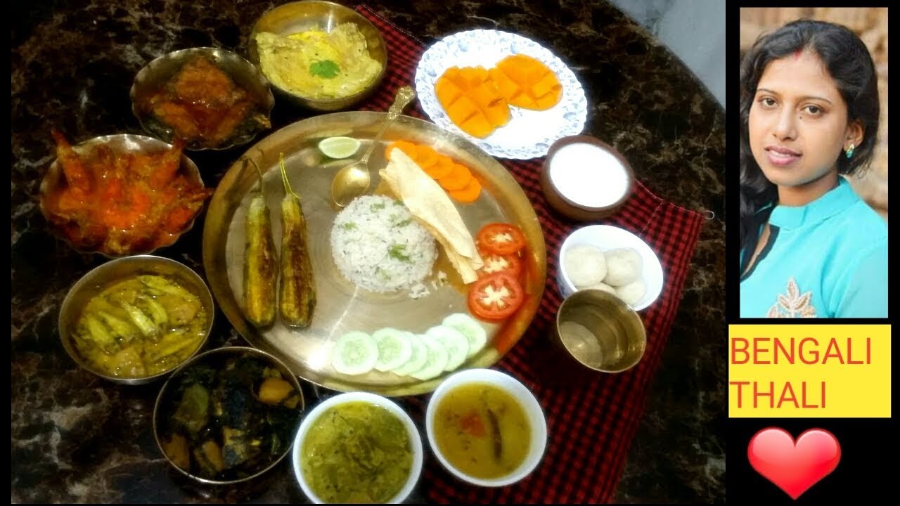 #Bengali Thali/10 Famous Traditional Bengali Recipes/# জামাইষষ্ঠী ...