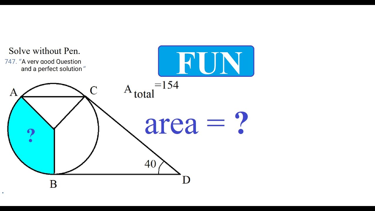 747. “A very good Question and a perfect solution - YouTube