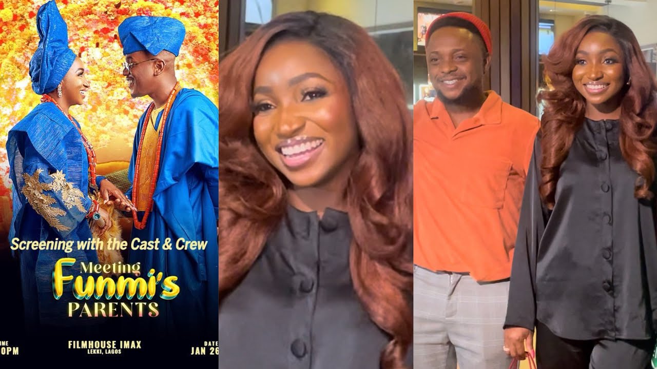 MEETING FUNMI’S PARENT MOVIE PREMIERE! ACTRESS OMOWUNMI DADA WOW GUEST ...