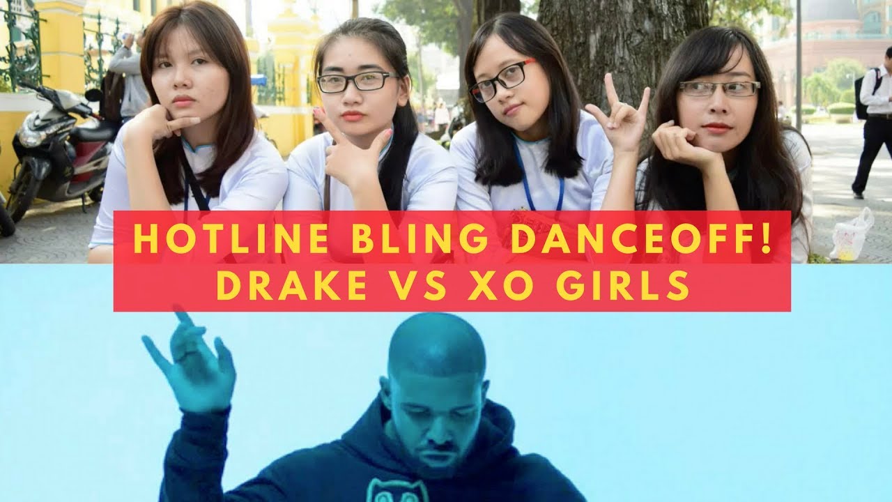 Hotline Bling Danceoff! Drake vs XO Girls - YouTube
