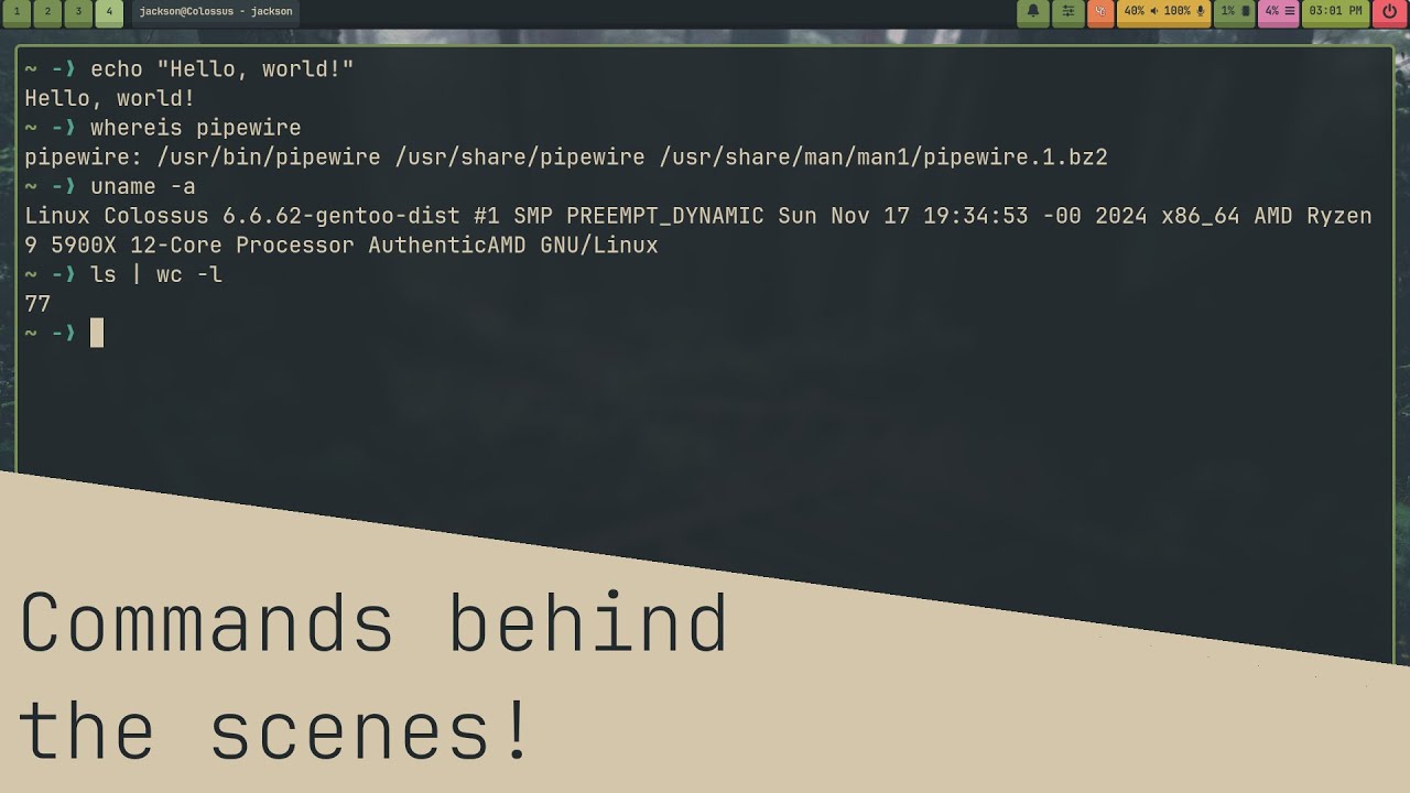 How do commands work behind the scenes? - YouTube