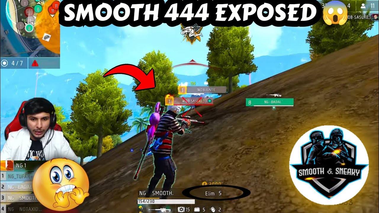 SMOOTH 444 HACKER 😱🔥|| NG GAMING TOURNAMENT FINAL 🏆|| TOURNAMENT ...