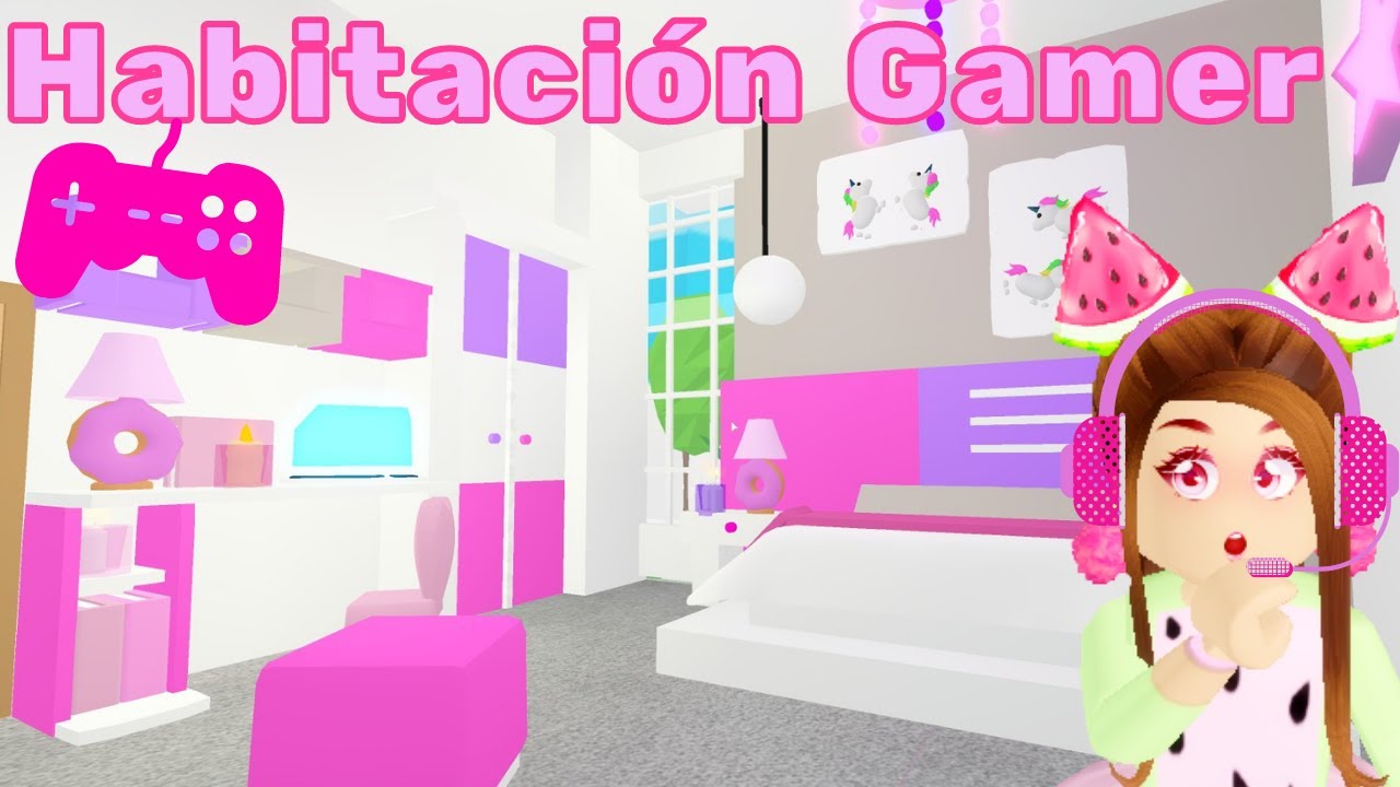 Cómo Hacer Habitación Gamer en Adopt me Roblox ||Melon's World - YouTube