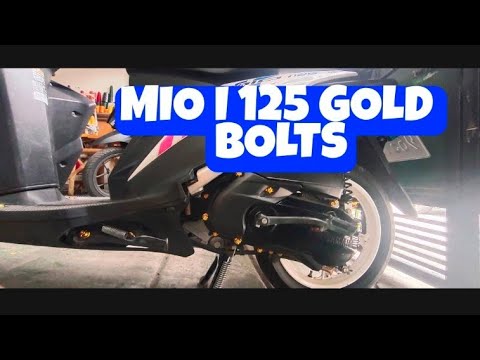 MIO I 125 GOLD BOLT - YouTube