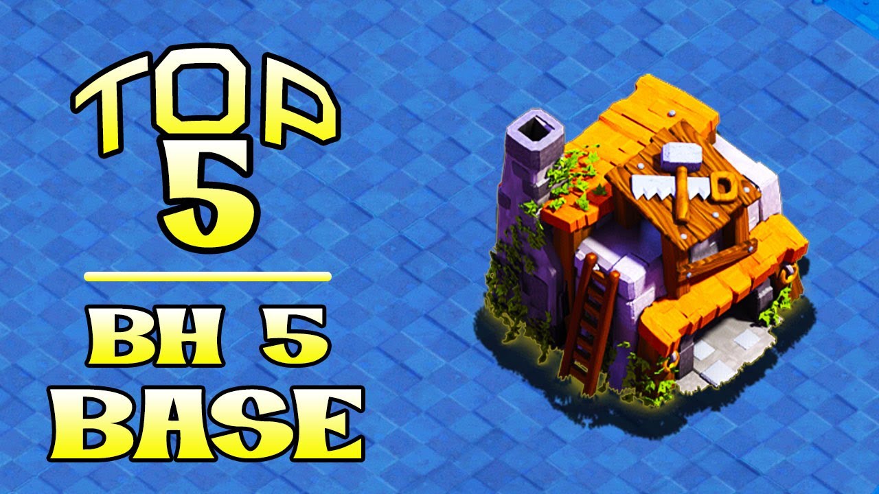 BUILDER HALL 5 BASE (BB 2.0) | BUILDER HALL 5 BASE COPY LINK (After ...